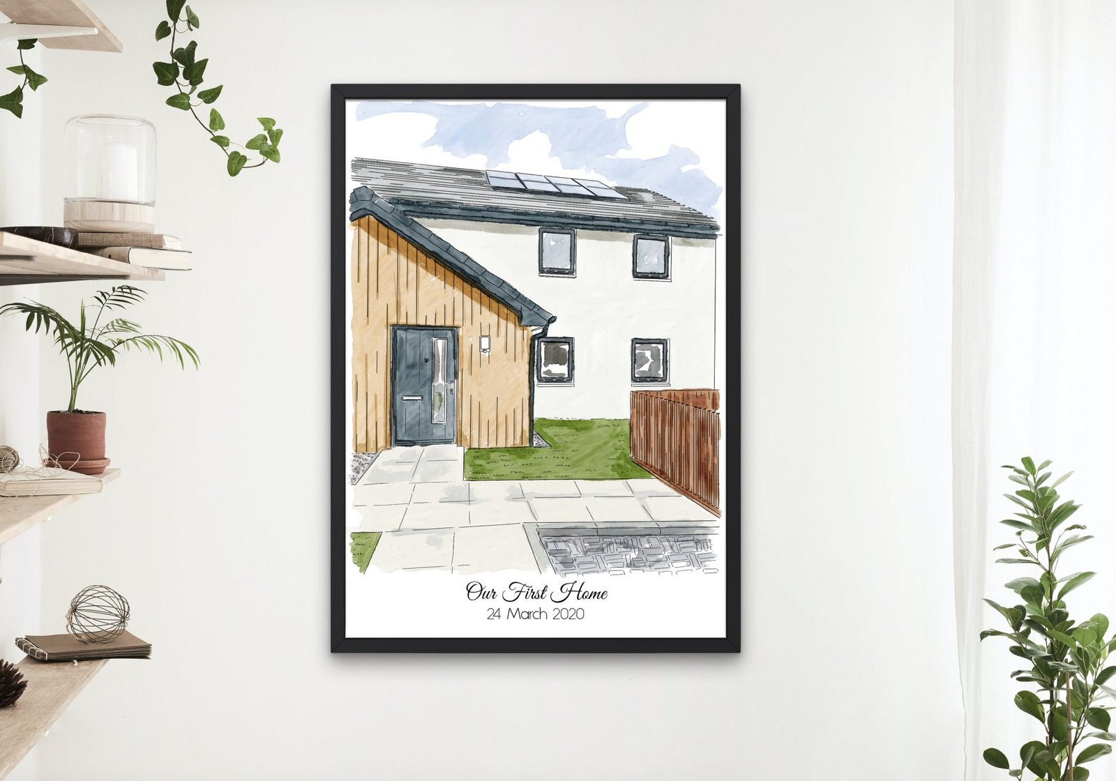 Custom House Portraits - VecPrints Custom Portraits